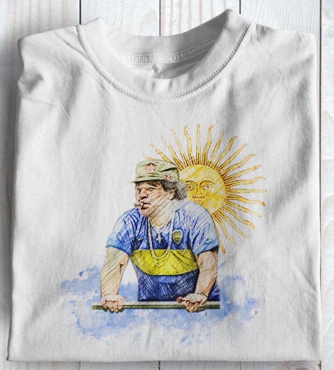 Boca Balcony Football Casuals Awaydays T Shirt The Dandy Lads Club