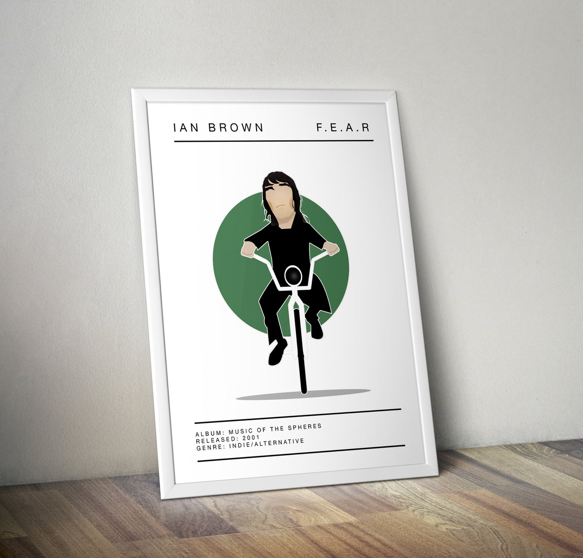 Ian Brown Low Rider Poster Print – THE DANDY LADS CLUB